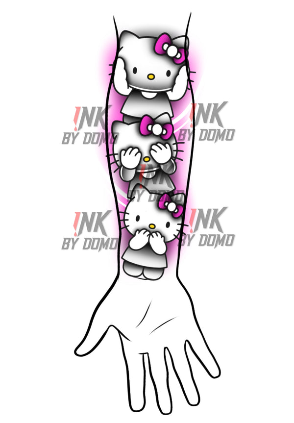 Hello Kitty Design – InkByDomo