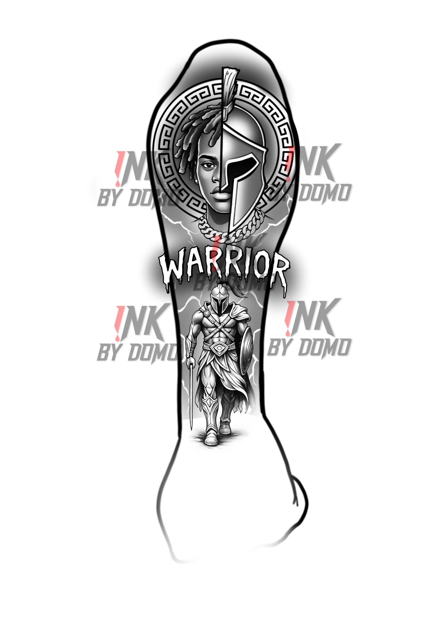 Warrior Design – InkByDomo